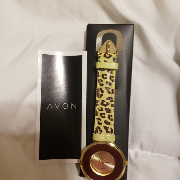 Avon | Jewelry | New Animal Print Watch By Avon | Poshmark